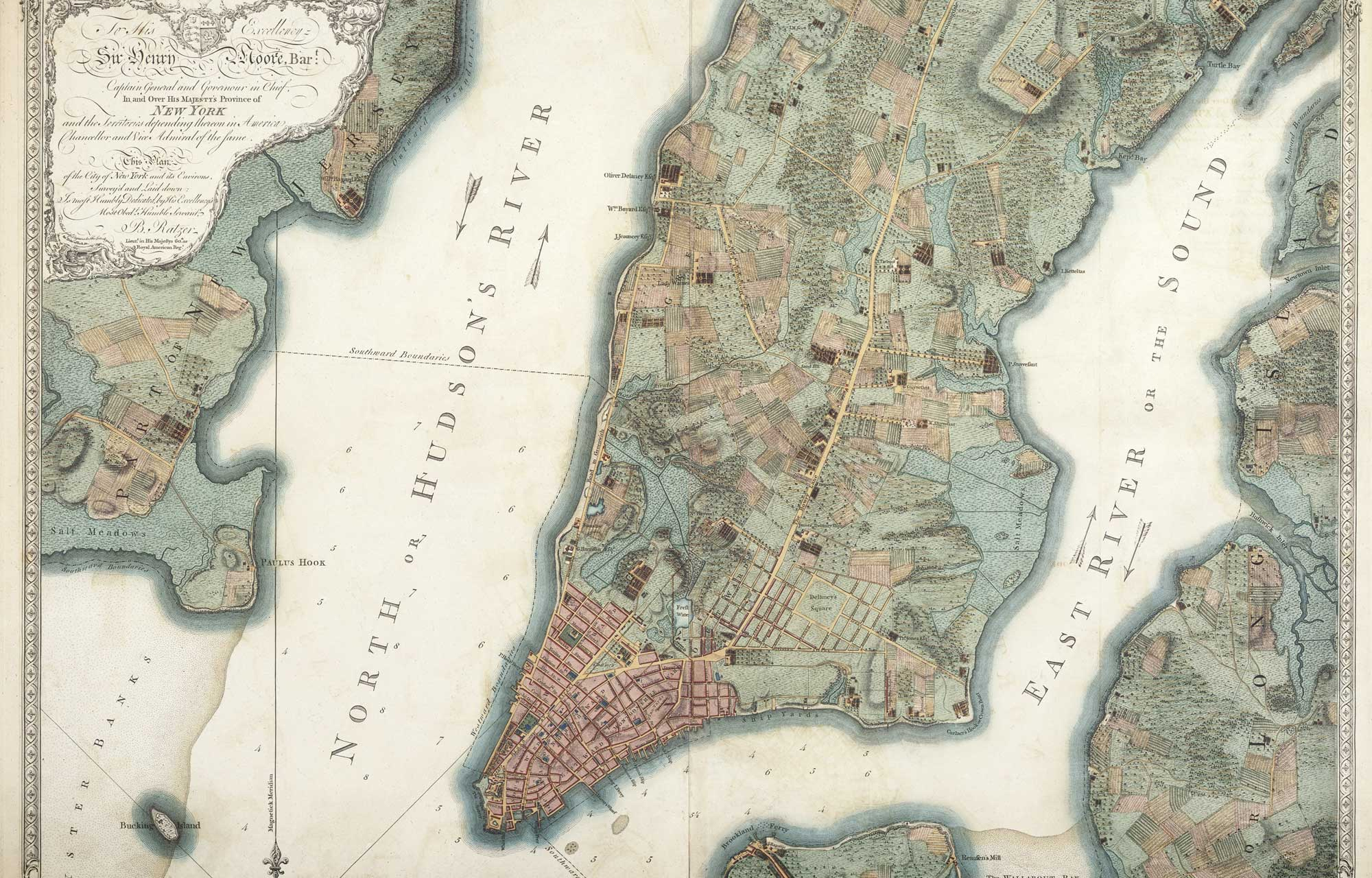 250 anni di mappe di New York (foto) | Rivista Studio