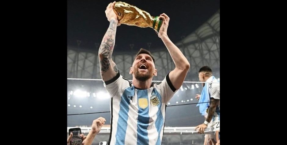 La foto di Messi con la coppa del mondo è diventata la più popolare ...
