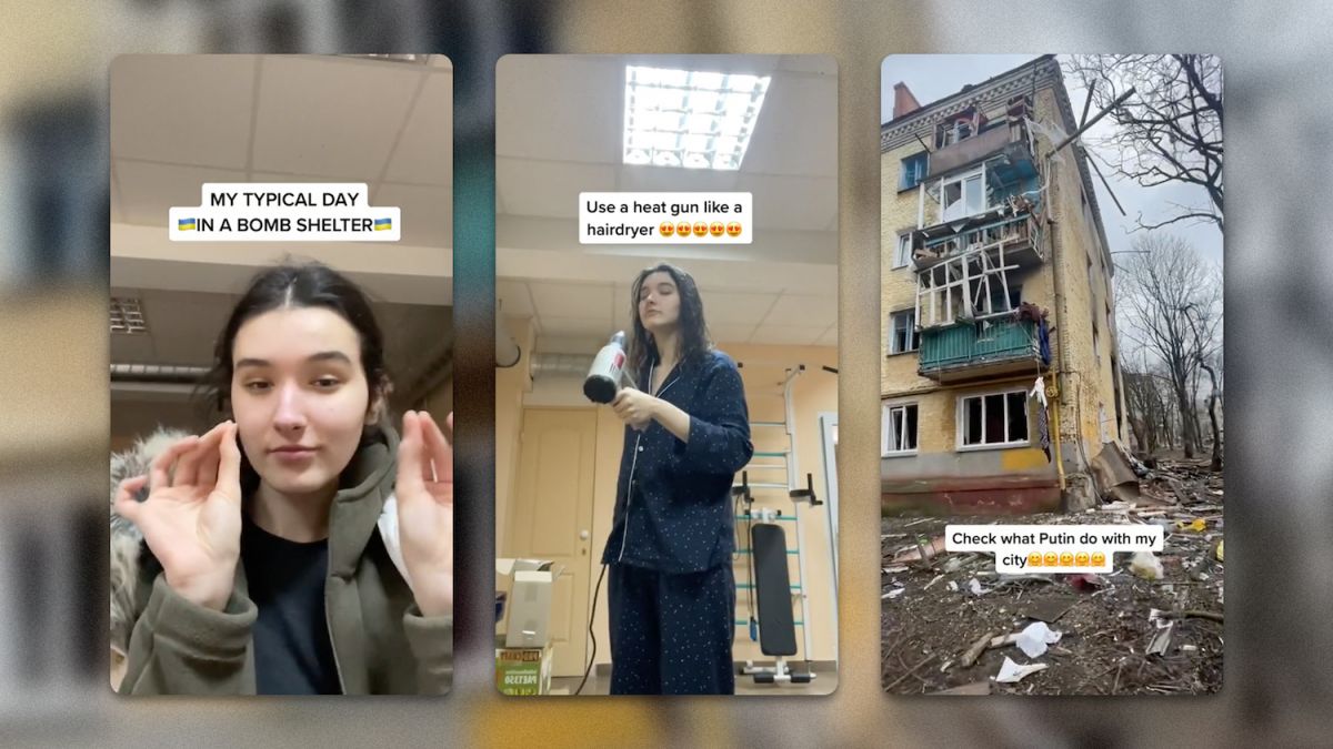 La guerra si capisce meglio su TikTok