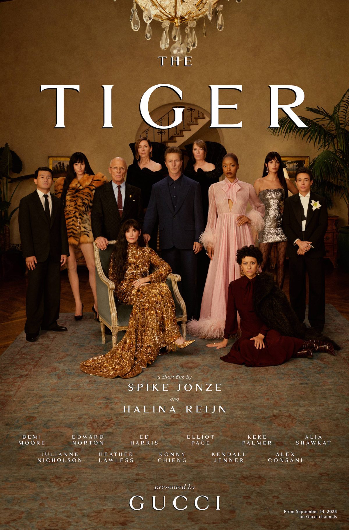 Demi Moore è la protagonista di The Tiger, il cortometraggio che ...